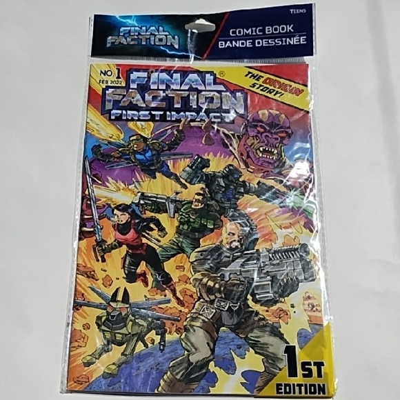 Other | Final Faction First Impact Comic 1st Edition | Poshmark